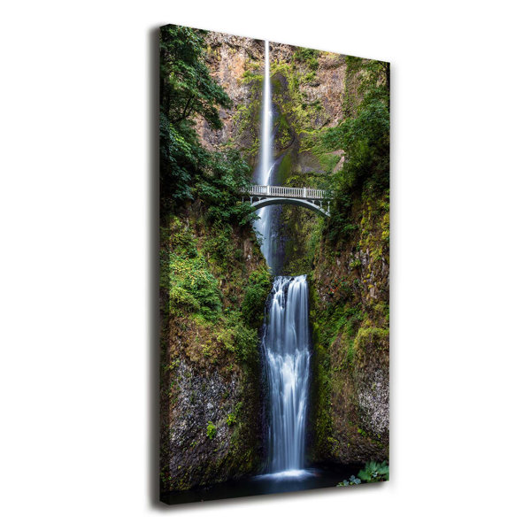 Union Rustic Wasserfall - Kunstdrucke auf Leinwand - Wrapped Canvas | Wayfair.de